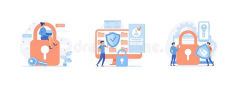 Concept Of Secured Database Documents Tracking System Archive Information Storage Concept