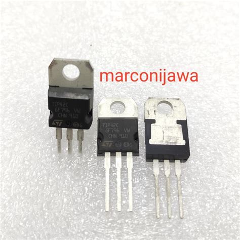 Jual Transistor Tip42c St Asli Shopee Indonesia