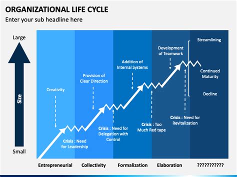 Organizational Life Cycle PowerPoint And Google Slides Template PPT