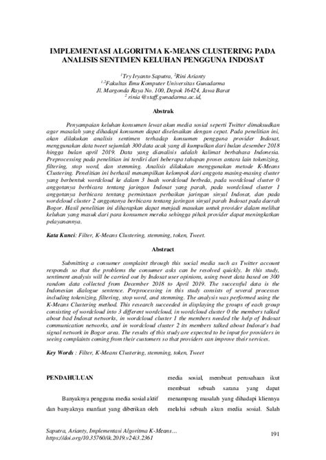 pdf implementasi algoritma k means clustering pada rekam medis