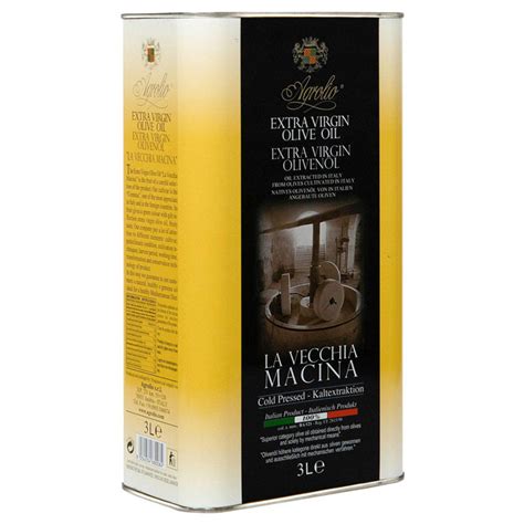 Olio Extravergine Di Oliva La Vecchia Macina 3 Litri