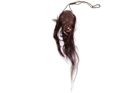 Lot 219 An Old Replica Maori Mokomokai Preserved