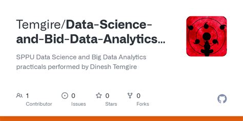 Github Temgiredata Science And Bid Data Analytics Practicals Sppu