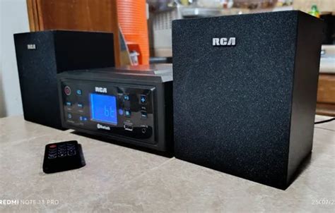 Minicomponente Rca Estereo Rs2929b Con Bluetooth Negro 50 W Mercadolibre