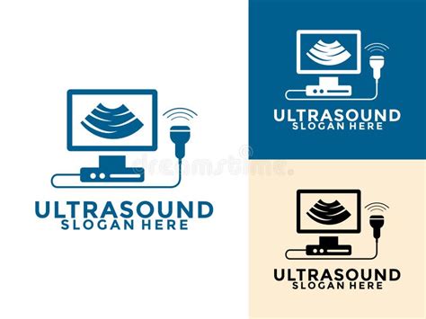 Ultrasound Diagnostics Logo Ultrasound Pregnancy Logo Icon Vector Template Medical Research