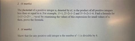 solved the factorial of a positive integer n denoted by n