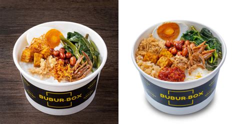 Bubur In Box Msian Brand Doing Shared Bubur Berlauk Delivery