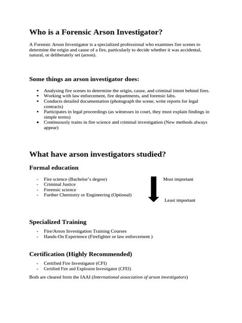 Forensic Arson Investigator Final Pdf Gas Chromatographymass