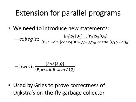 Ppt An Axiomatic Proof Technique For Parallel Programs Powerpoint Presentation Id2255834