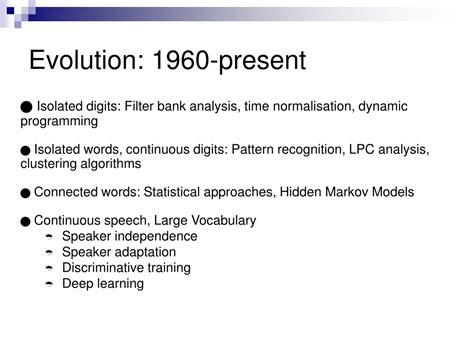 Ppt Statistical Approach To Speech Recognition Em Algorithm And Gaussian Mixture Models