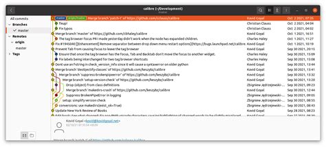 Gitg Gnome Gui Client To View Git Repositories Linuxlinks