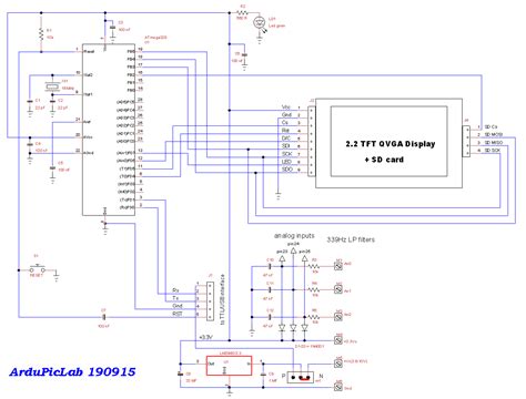Ardupiclab How To Use The Tft Display 22 Qvga With Arduino Part 12