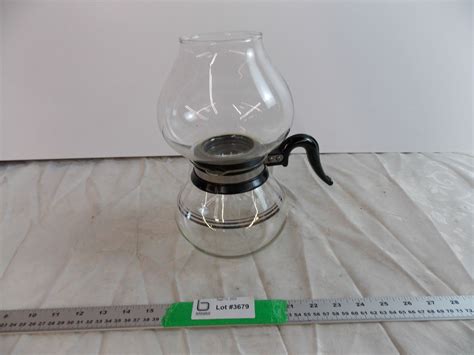 Glass Coffee Pot Percolator Bodnarus Auctioneering