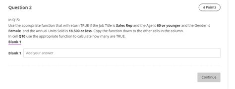 solved in q15 use the appropriate function that will return