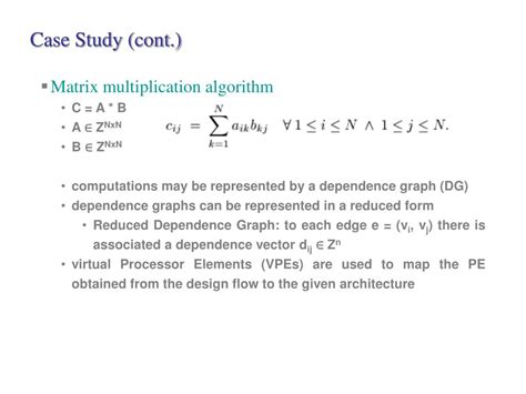 Ppt Mapping Of Regular Nested Loop Programs To Powerpoint