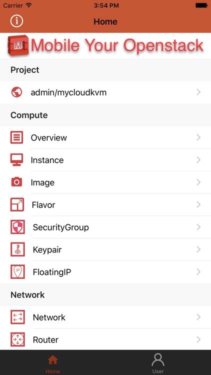 Openstack Mobile Client MStackPro By Lixue An