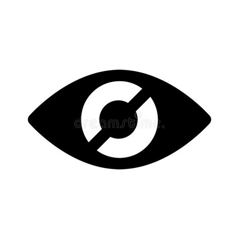 Hide Icon Design User Interface Vector Stock Vector Illustration Of Vector Ophthalmology