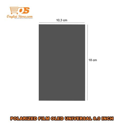Jual Polarizer Film Polaris Universal Lcd Touchscreen Oled New Best Oled 7 0 Inch Kota
