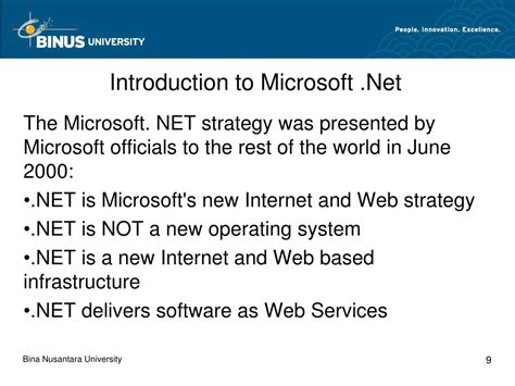 Ppt Introduction To Microsoft Net Session Powerpoint Presentation Id
