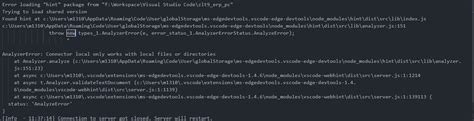 Error Loading Hint Package From F Workspace Visual Studio Code Xxx Trying To Load Shared