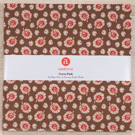 Cocoa Layer Cake Fabric Etsy