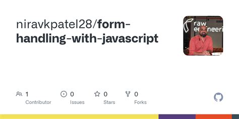 GitHub Niravkpatel Form Handling With Javascript
