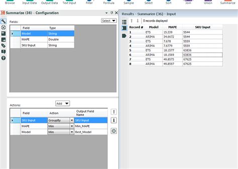 Solved Error In Min Function In Summarize Alteryx Community