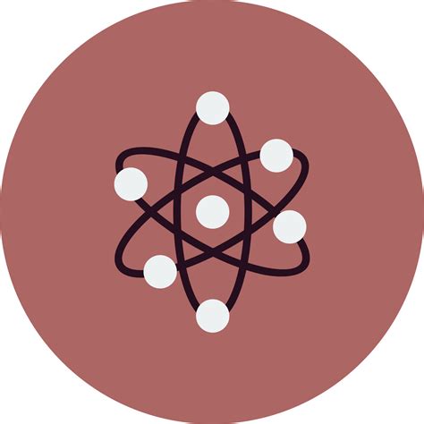 Atomic Structure Vector Icon 21125281 Vector Art At Vecteezy
