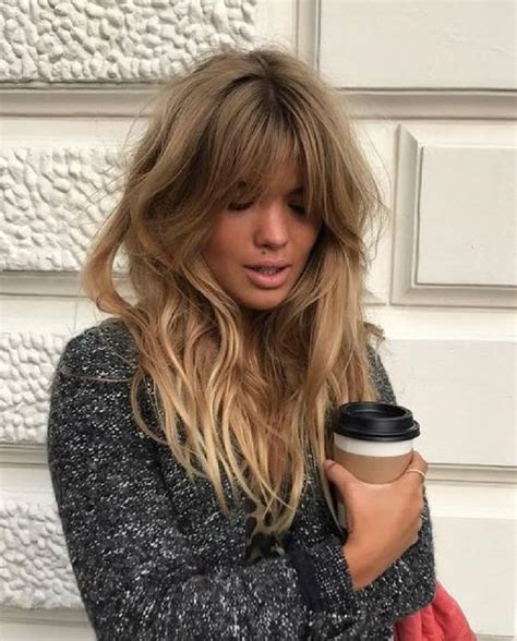 Curtain Bangs Inspo Love Blonde Hair With Bangs Long Hair Styles
