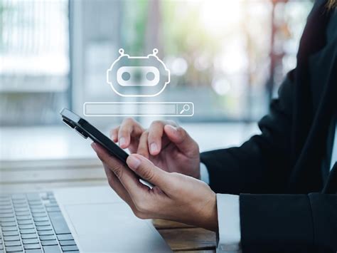 premium photo chat gpt and ai search searching by artificial