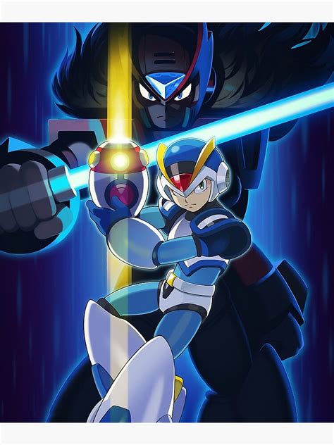 Mega Man Game Art Poster For Sale By Duashopz Redbubble