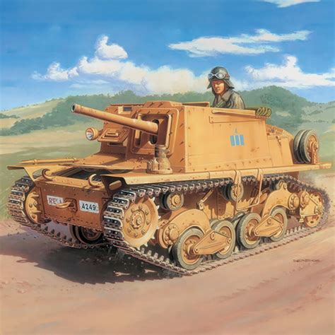 Italeri Semovente L40 Da 4732 Self Propelled Gun Military Model Kit 135