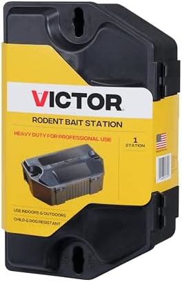 Amazon.com : Neogen 000550 Rodent Bait Station, Black : Patio, Lawn & Garden