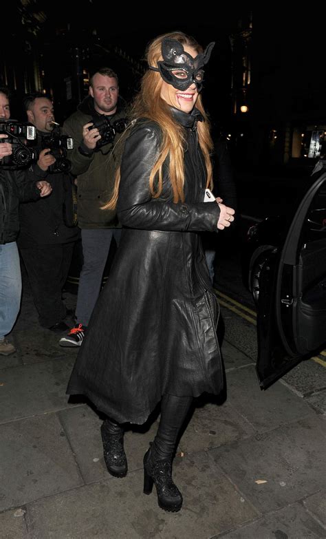 Lindsay Lohan At Cuckoo Club Halloween Party In London 10282015