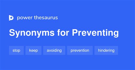 Preventing Synonyms 619 Similar Words And Phrases