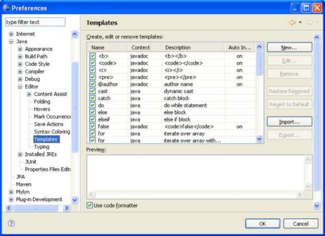 Top 10 Eclipse Code Templates Java Programmer Should Know