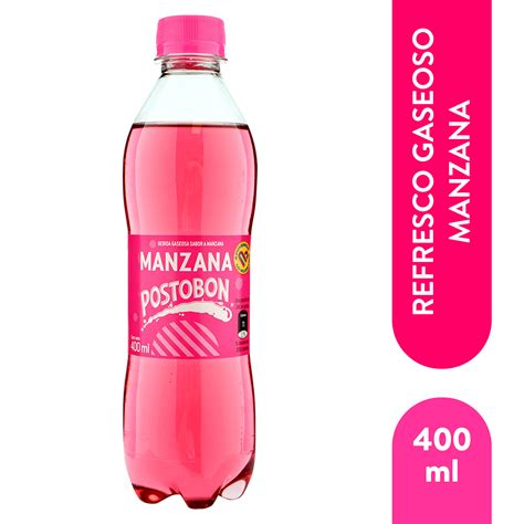 Comprar Bebida Carbonatada Postobon Sabor Manzana 400 Ml Walmart