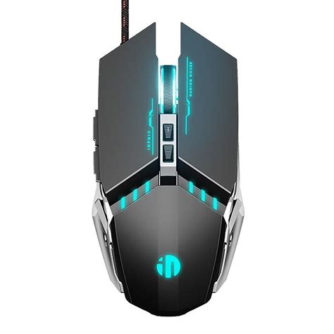 Игровая мышь проводная INPHIC GTQ3 GTQ3, серый - купить по выгодной ...