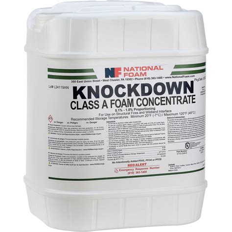 Knockdown® Class A Foam Concentrate