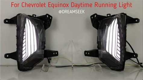 Dreamseek Led Drl For Chevy Equinox 2022 2024 Daytime Running Light