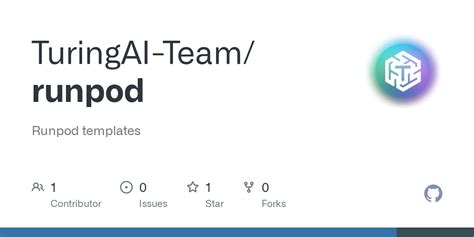 Github Turingai Teamrunpod Runpod Templates