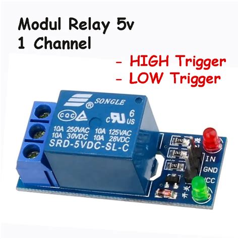 Jual Relay Modul Channel Ch V Module Shopee Indonesia