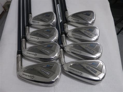 Taylormade Sim2 Max Iron Set 4 Pw Aw Stiff Flex Graphite New Sidelineswap