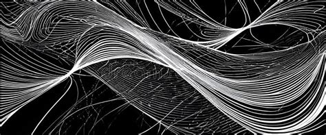 Minimalist Abstract Animated Monochromatic Wave Pattern Background