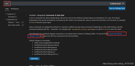 vs code 清空控制台 快捷键，ctrl k， clear terminal。 vscode清空控制台 csdn博客