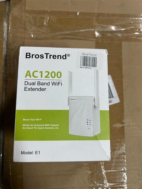 Brostrend Ac Dual Band Wifi Extender Computers Tech Parts Accessories Networking On