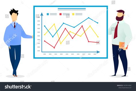 Manager Presenting Schema Diagrams Boss Men Stock Vector Royalty Free 1657814362