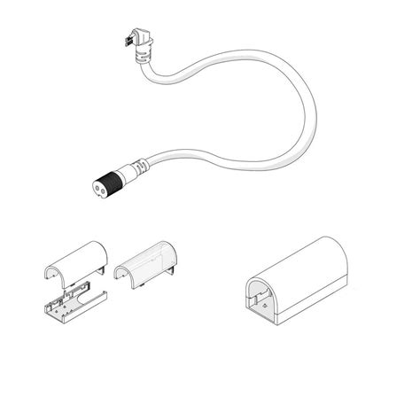 Diode Led Di 24v Se Nbl4 Bl 16 16ft Neon Blaze Flexible Led Lighting Blue 24v Side Bending