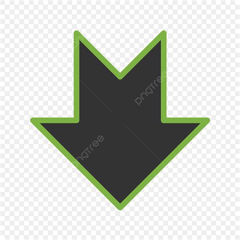 벡터 아래쪽 화살표 아이콘 화살표 아래로 다운로드 아이콘 Png 일러스트 및 벡터 에 대한 무료 다운로드 Pngtree