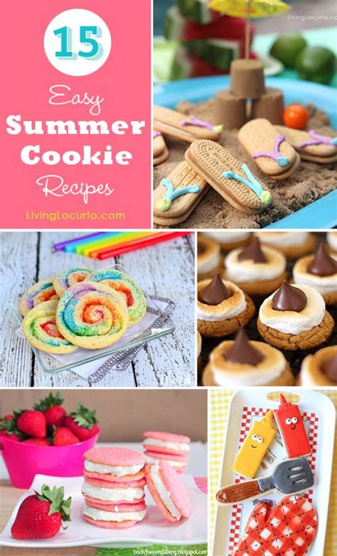 15 Easy Summer Cookie Recipes Colorful Summer Cookie Ideas Summer